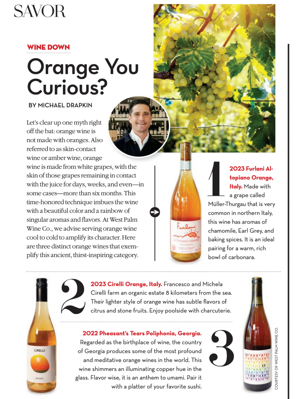 Guide to Drinking Orange Wine: Orange You Curious? | West Palm Wine Co.